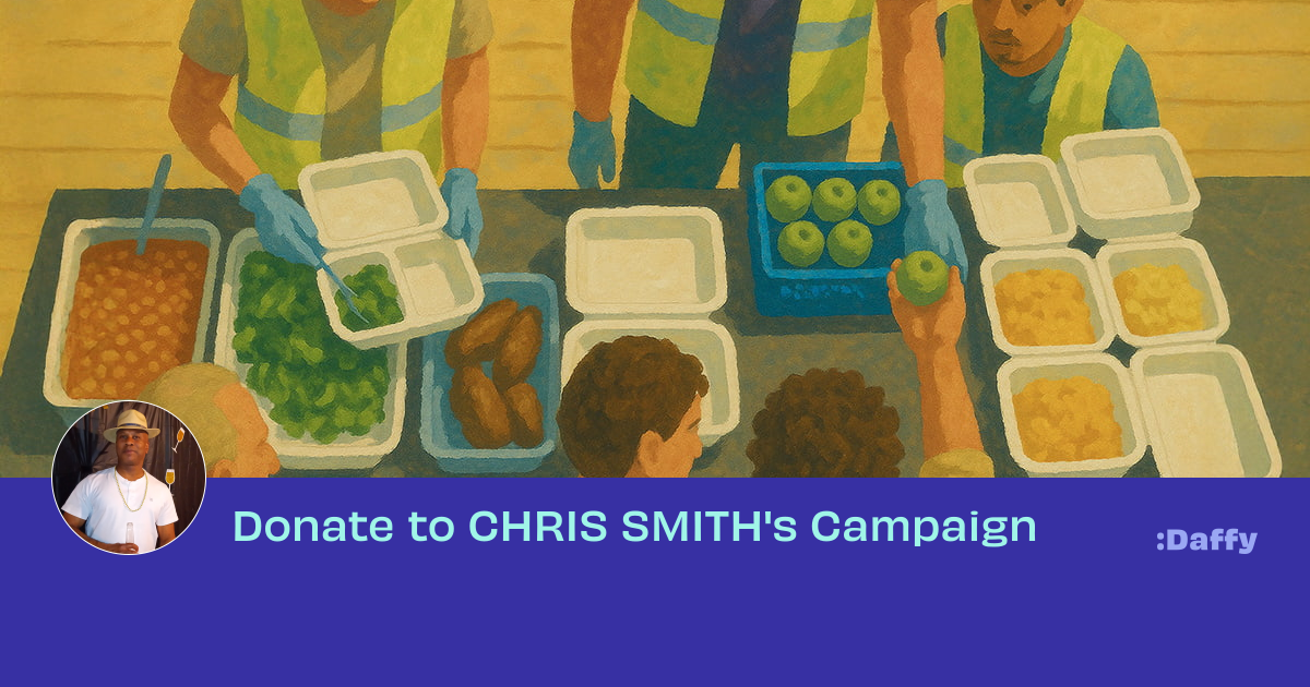 Donate to "Raise money for local churches and food ", led by CHRIS SMITH