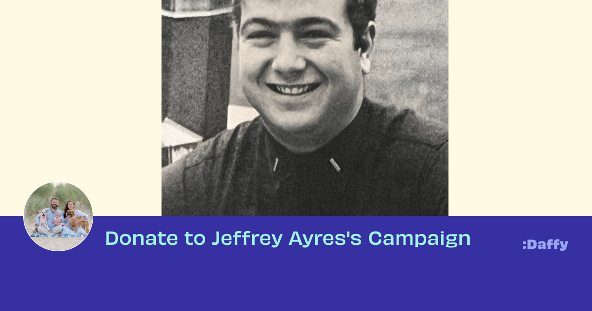 Donate to "James B. Ayres Jr. Fundraising for 2nd Scholarship", led by ...
