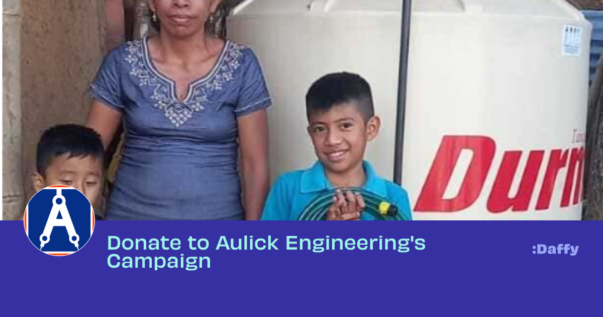Donate to "Aulick Cares - Water Filtration & Rain Collection ", led by ...