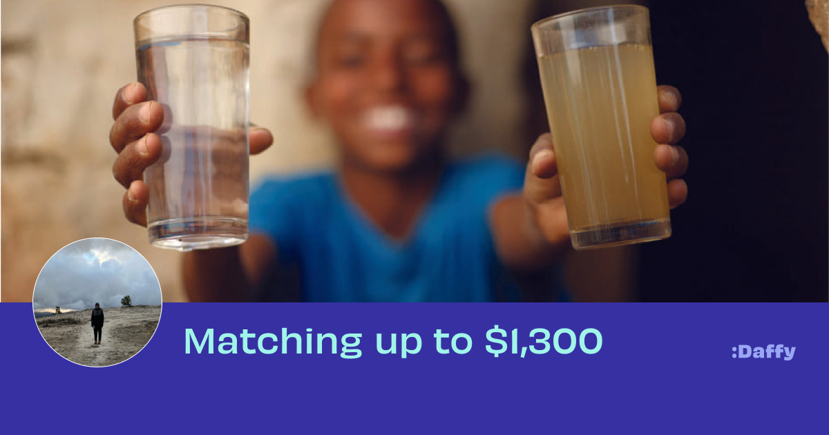 Donate to "Join Charity:Water in Bringing Clean Water to People Around ...