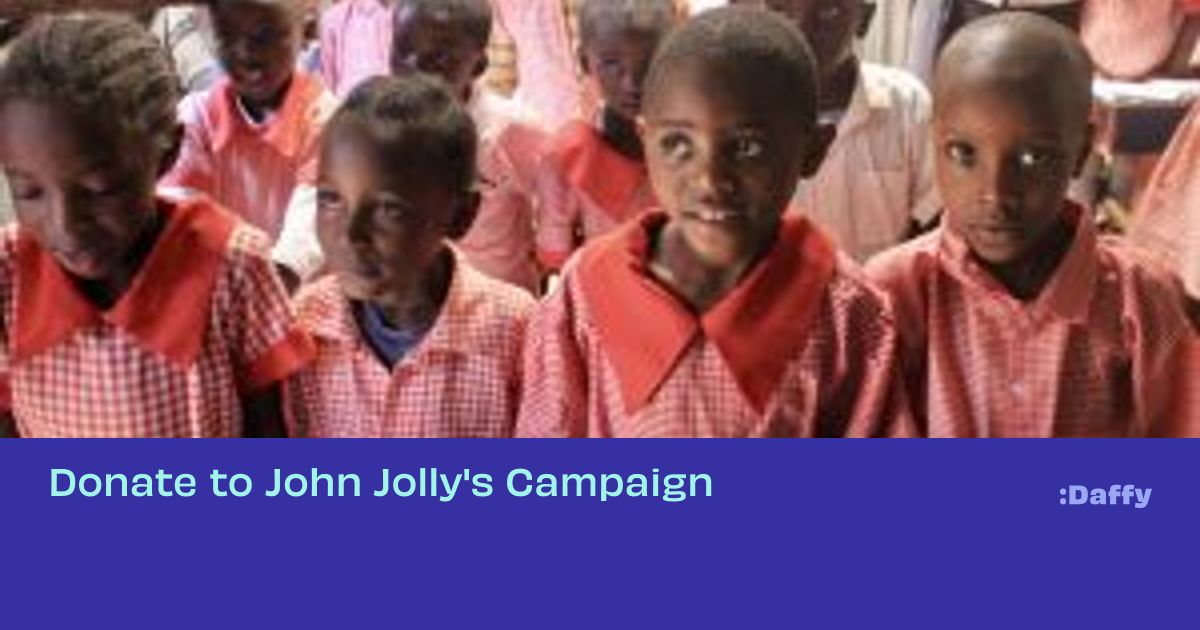 Donate to "Build School for Slum Children", led by John Jolly