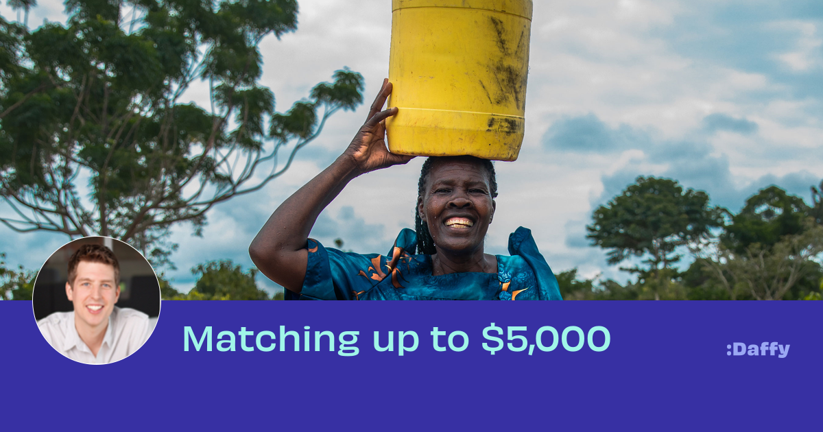 Donate to "Fund a Water Project with Charity: water", led by Chris Hutchins