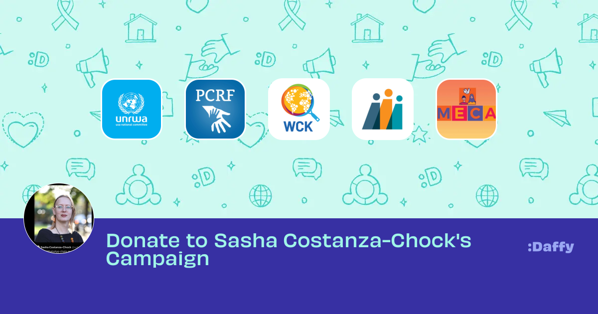 Donate to "Palestine Solidarity Fund", led by Sasha Costanza-Chock