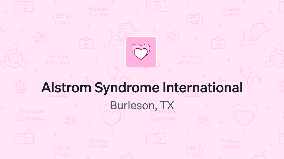 Donate to Alstrom Syndrome International (01-0515187) using Daffy