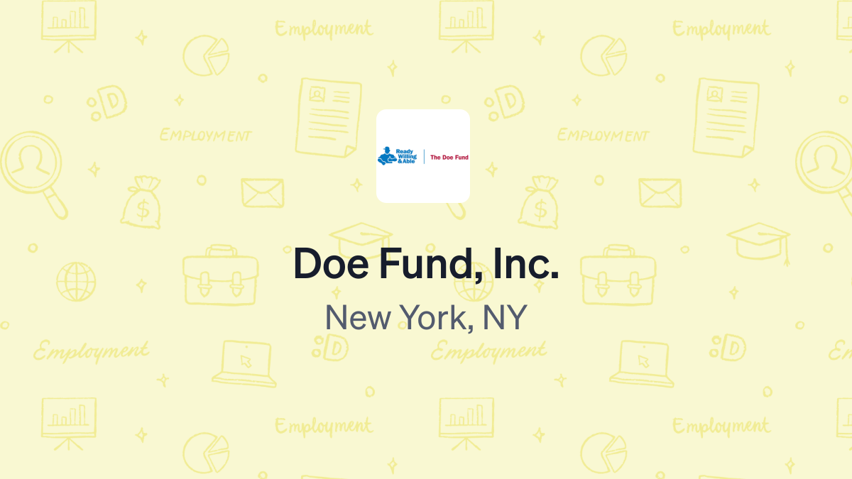 Donate to Doe Fund, Inc. from New York, NY (13-3412540) using Daffy