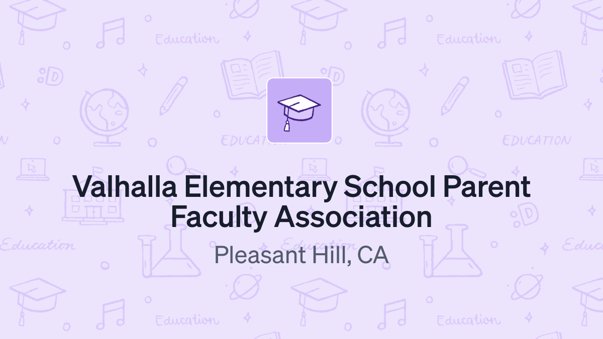 Donate to Valhalla Elementary School Parent Faculty Association (23 ...