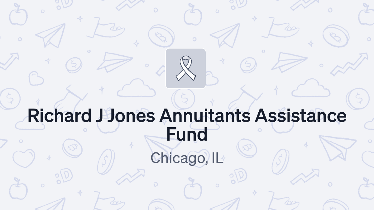 Donate to Richard J Jones Annuitants Assistance Fund (26-3248183)