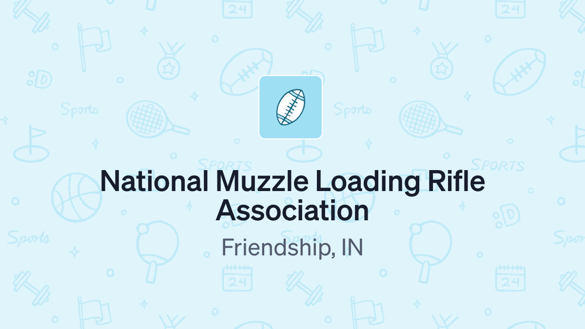 Donate to National Muzzle Loading Rifle Association (35-1046434)