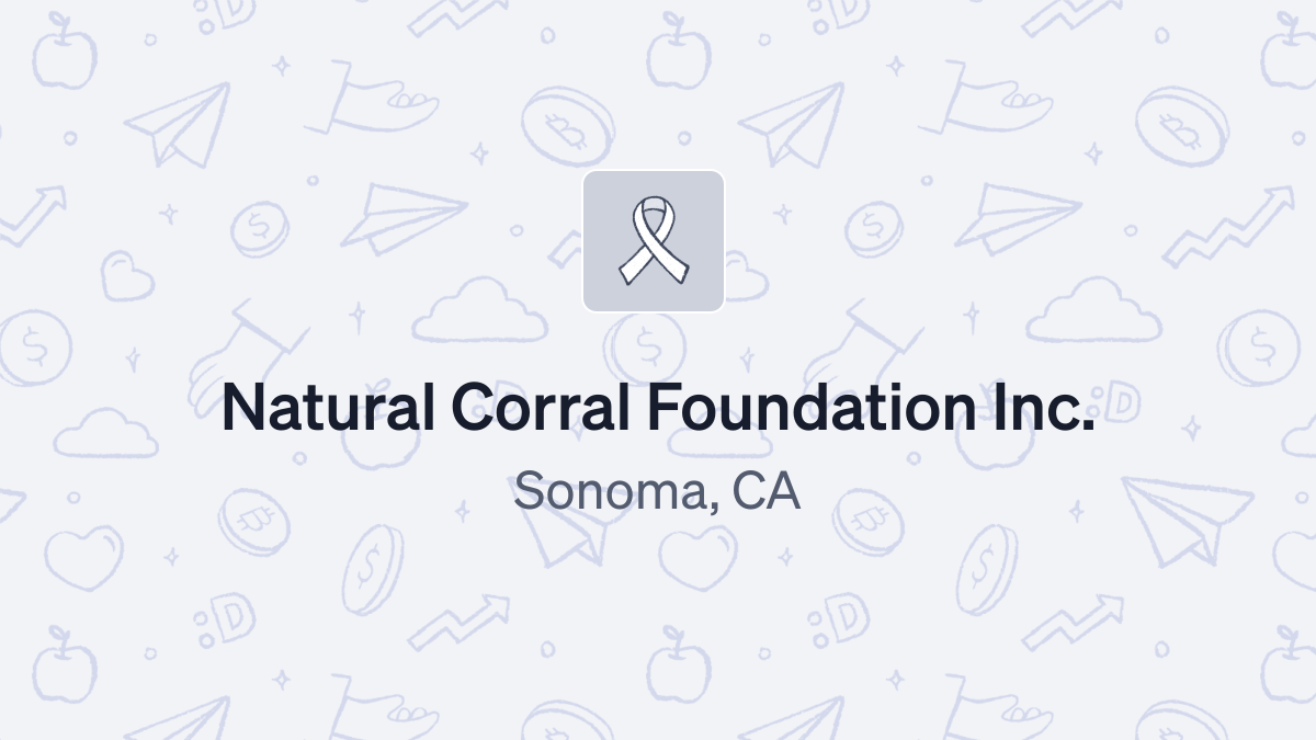 Donate to Natural Corral Foundation Inc. (38-3771810) using Daffy
