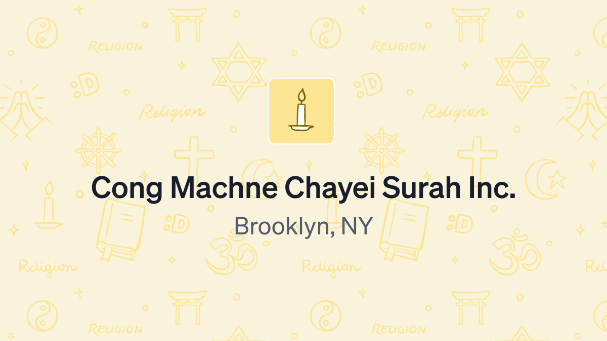 Donate to Cong Machne Chayei Surah Inc. (45-0636413) using Daffy