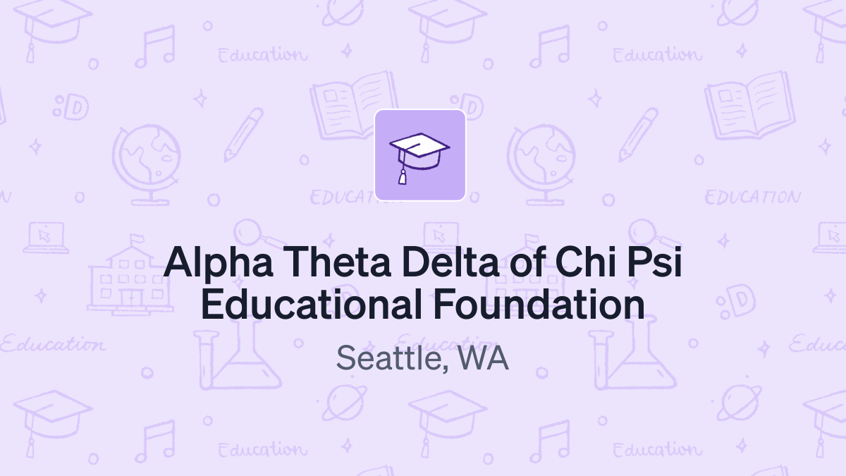 Donate to Alpha Theta Delta of Chi Psi Educational Foundation (46-1947705)