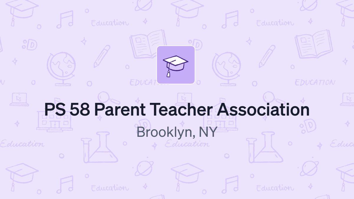 Donate to PS 58 Parent Teacher Association (54-2159278) using Daffy