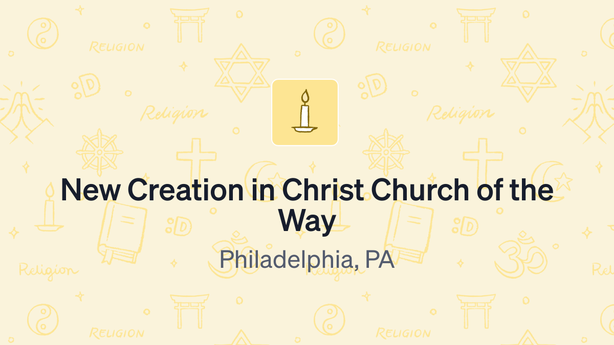 Donate to New Creation in Christ Church of the Way (56-2582094)