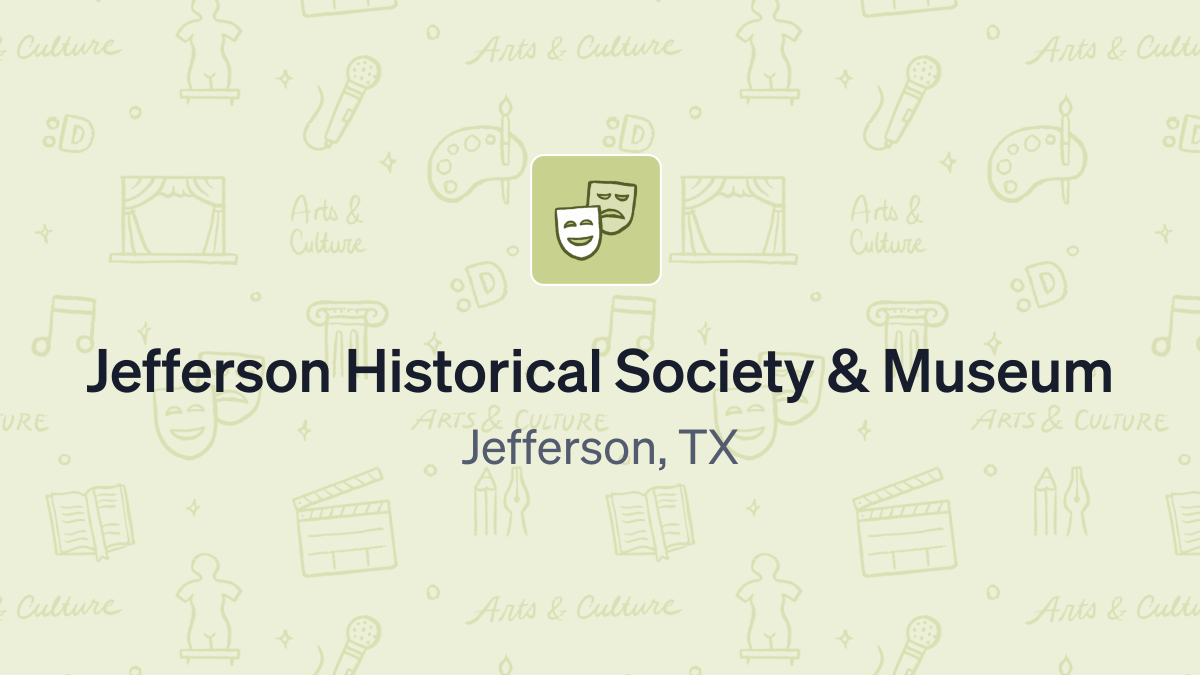 Donate to Jefferson Historical Society & Museum (75-1224390)