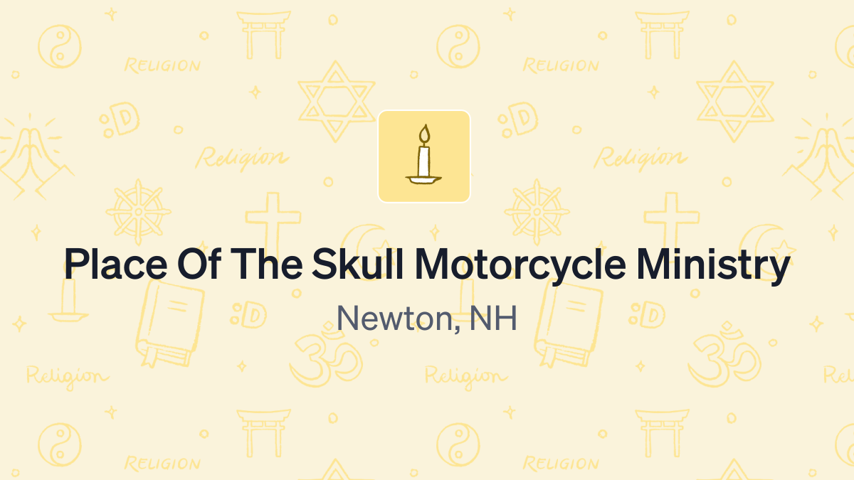 Donate to Place Of The Skull Motorcycle Ministry (88-3143513)