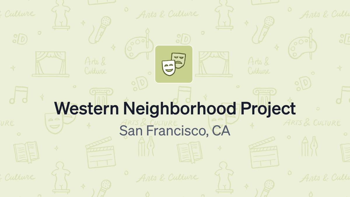 Donate to Western Neighborhood Project (94-3339377) using Daffy
